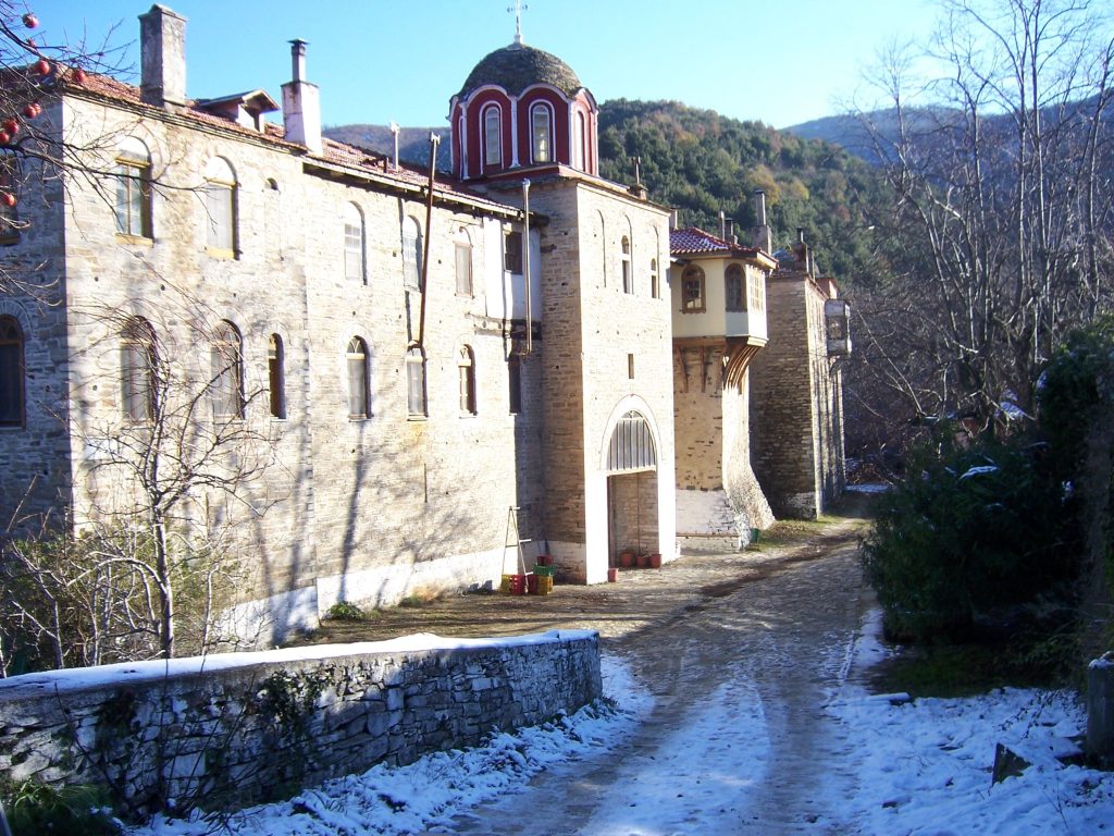 Konstamonitou Monastery - Εφορεία Αρχαιοτήτων Χαλκιδικής & Αγίου Όρους